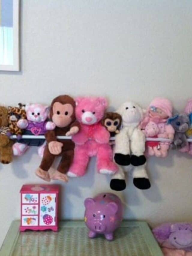 Stuffed Animal Storage Ideas to Tame Toy Chaos - Happy Organized Life