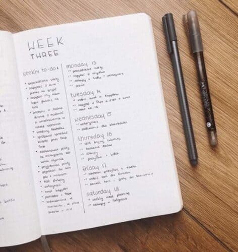 65 Minimalist Bullet Journal Ideas to Keep You Organized