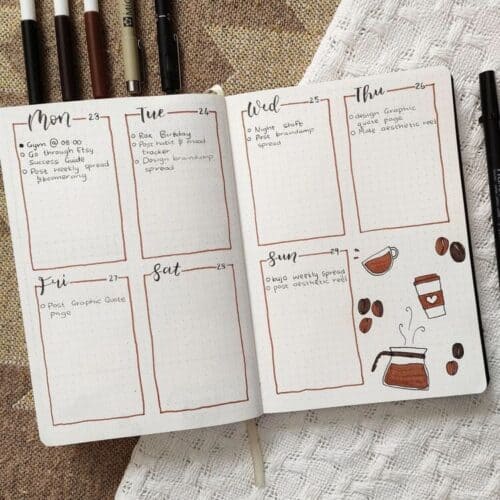 65 Minimalist Bullet Journal Ideas to Keep You Organized